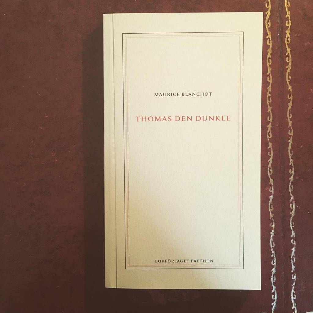 Thomas den dunkle – Bokförlaget Faethon